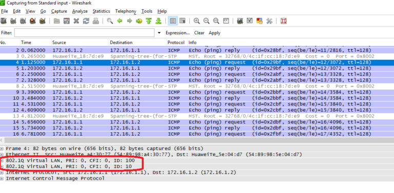 basic QinQ configuration on Huawei switches - Labnario